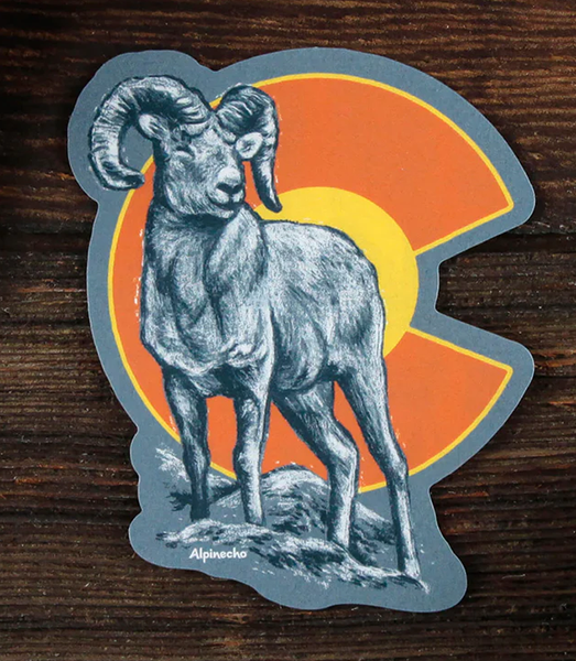 Bighorn Sticker – Souled Out T-Shirts