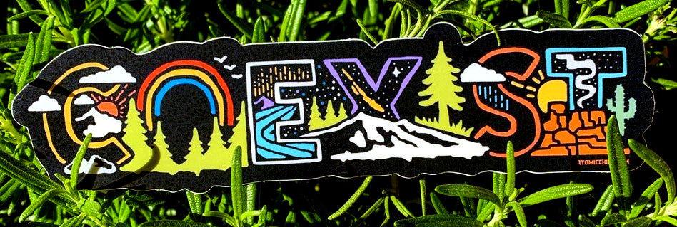 COEXIST Sticker – Souled Out T-Shirts