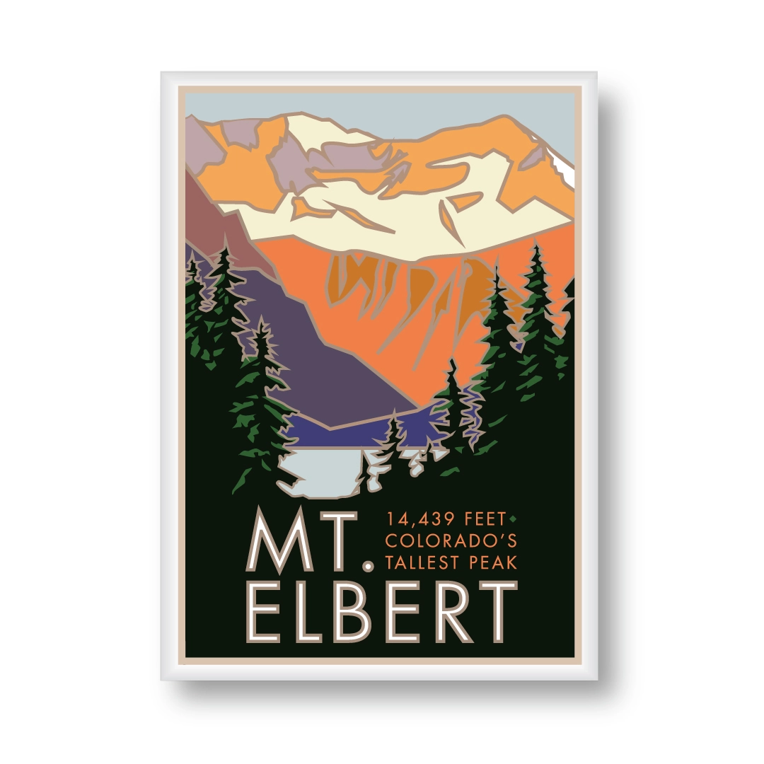 Mt. Elbert Magnet – Souled Out T-Shirts