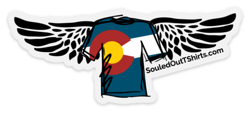CO Souled Out Logo Sticker – Souled Out T-Shirts
