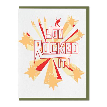 You Rocked It Card – Souled Out T-Shirts